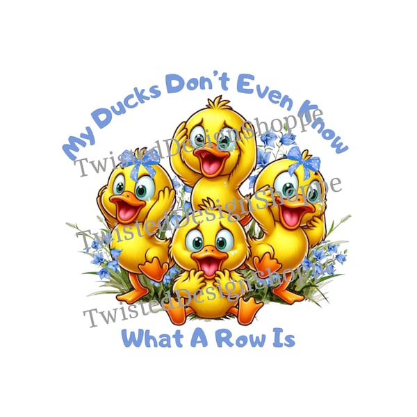My Ducks in a Row - Etsy