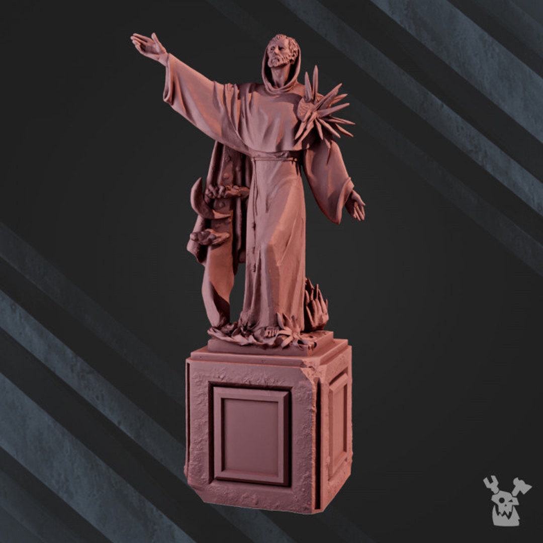 Dakkadakka Store Gothic Saint Statue - Etsy