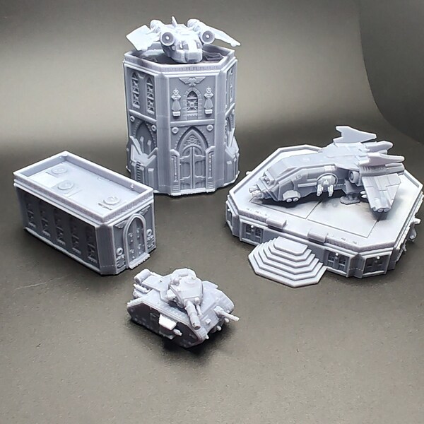 Epic Scale Buildings - Etsy