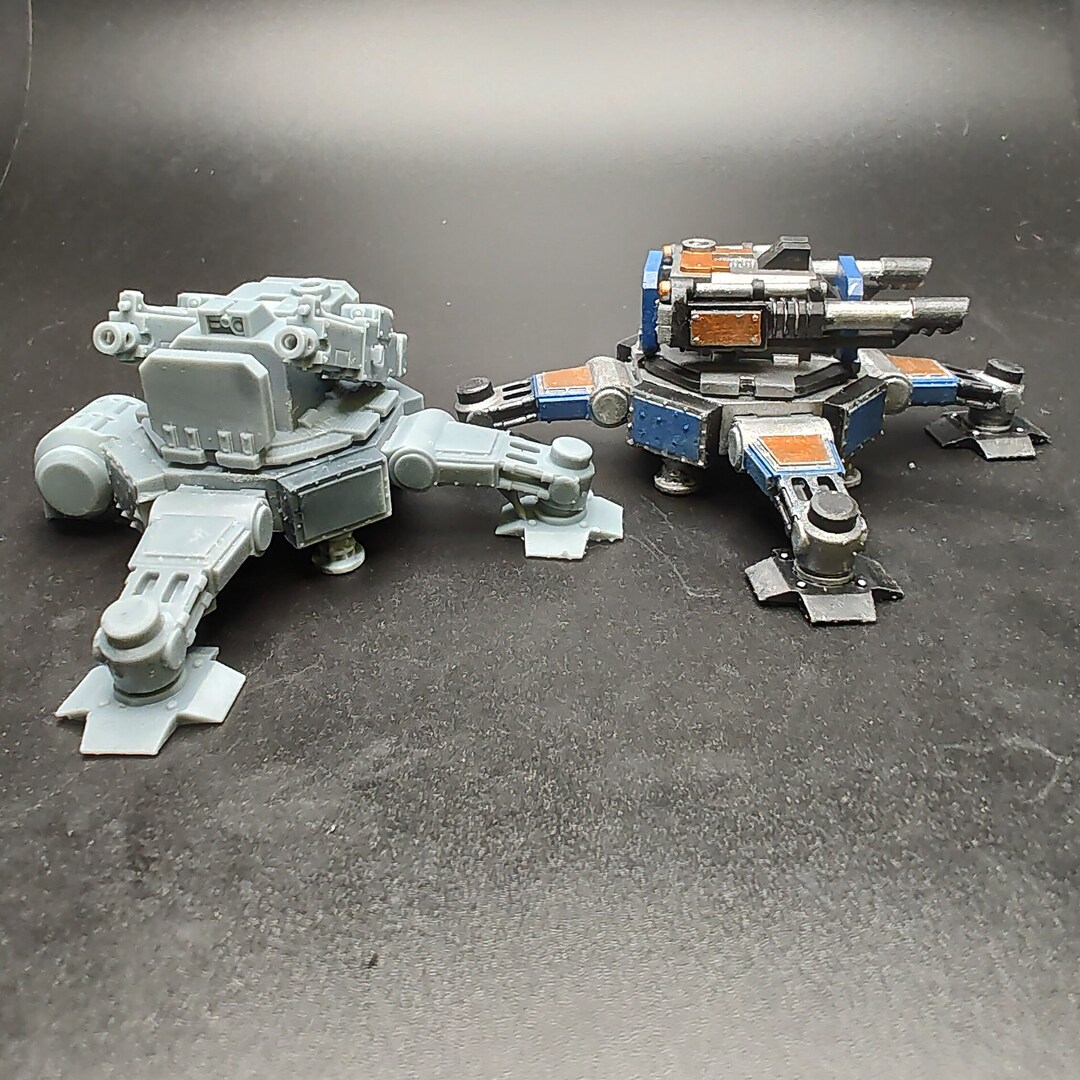 Palladeo Arachnid Sentry Turrets 28/32mm Full Scale Modular Platforms ...