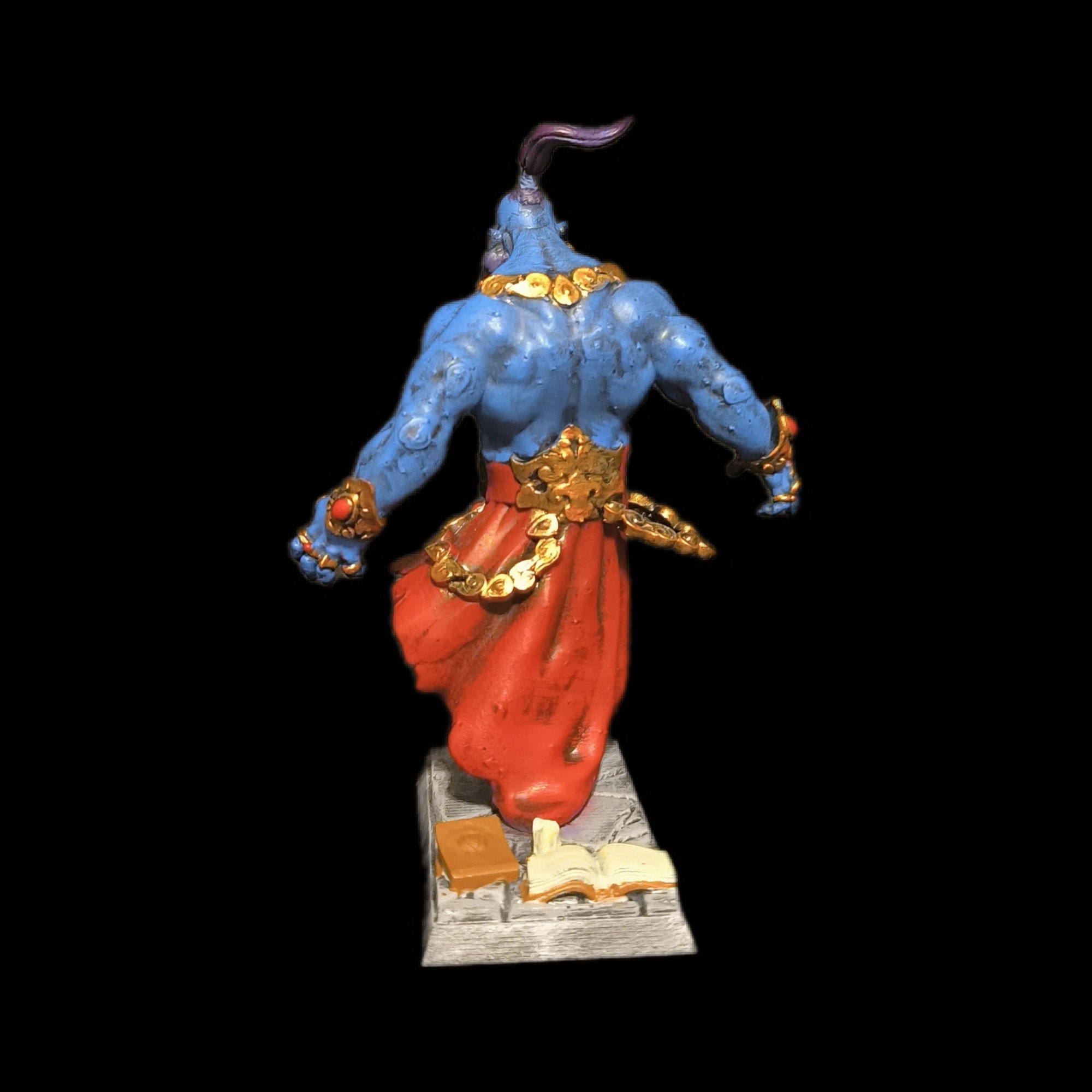 Genius Djinn Miniature / Genius Djinn / 50 Mm Scale Miniature D&D / HD ...