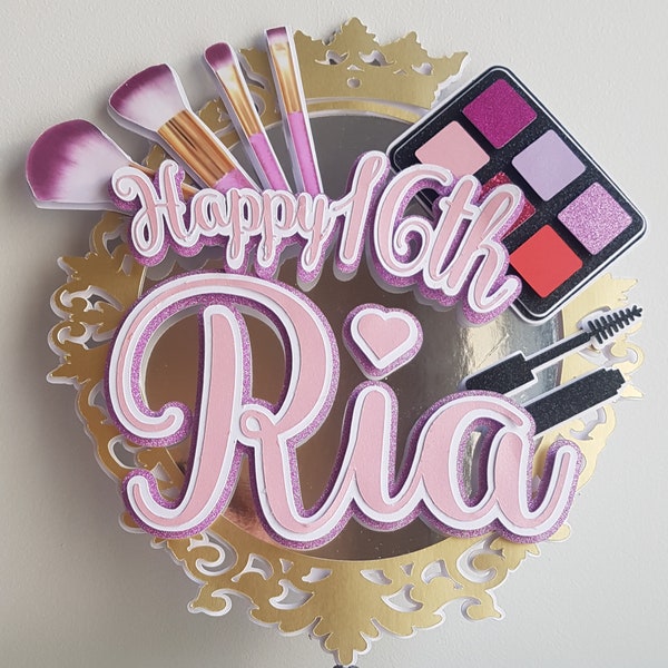 Make up Toppers - Etsy