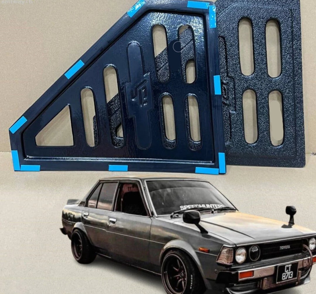Toyota Corolla KE70 GL DX Quarter Window Visor Panel Cover Triangle ...