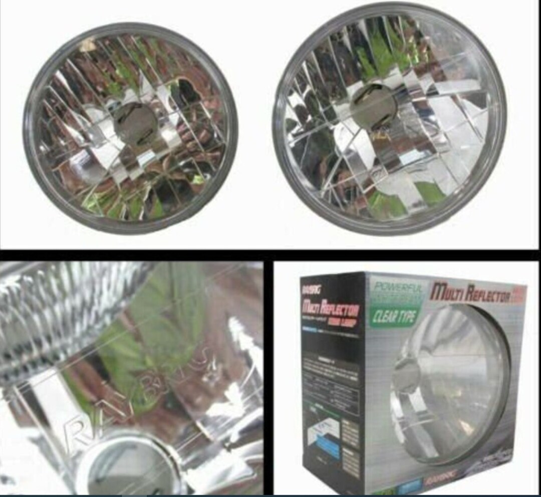 RAYBRIG Chrome Round Headlight Lamp for Nissan Suzuki Jimny - Etsy