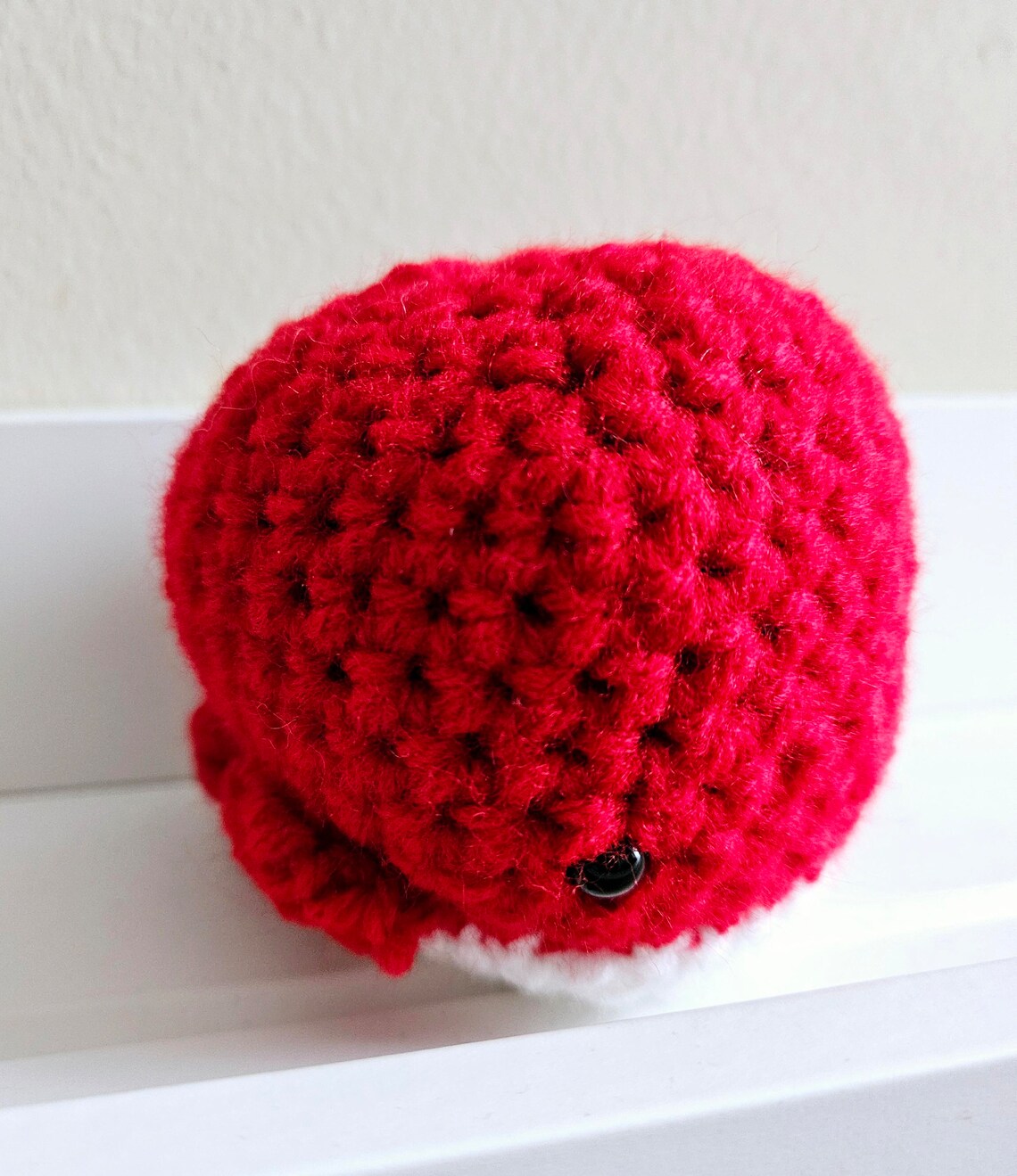 Crochet Red Amigurumi Whale, Stuffed Animal Plushie, Red Plush Whale - Etsy