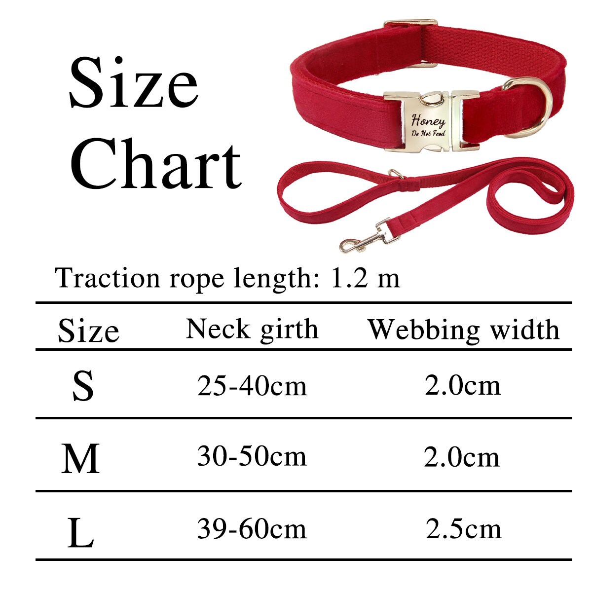 Multiple Colour Velvet Personalise Dog Collar Leash Set With Bow,pink ...