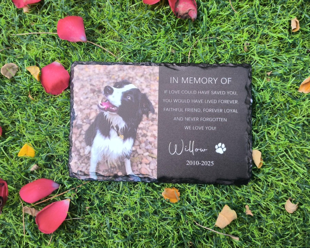 Personalized Pet Memorial,custom Pet Memorial Stone,pet Grave Marker ...