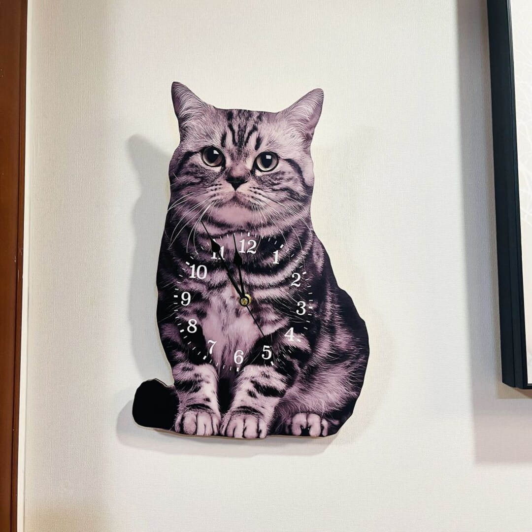 Animal Clocks,oversize Clock,family Gift,handmade Wooden Clock Wall ...