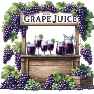 Juice Shop Clipart, Watercolor Shop Png, Fruit Shop Clipart, Juice ...