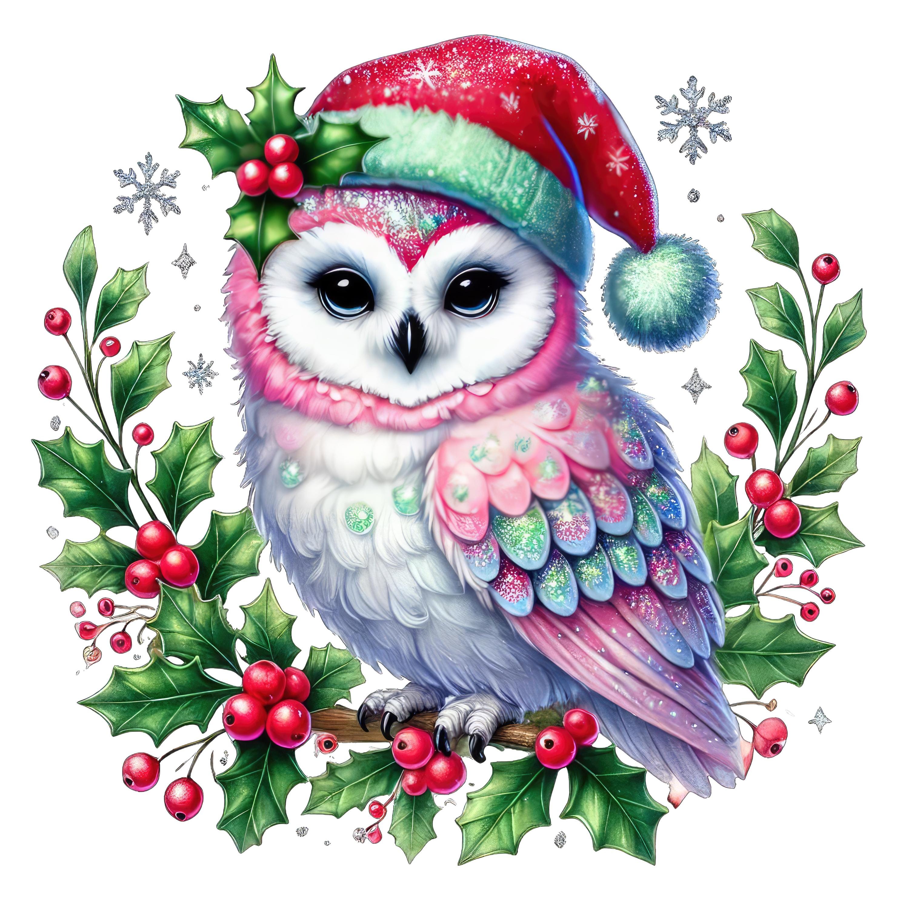 Sleepy Owl Clipart, Cute Owl Clipart, Watercolour Owl Clipart, Owls Graphics, Baby Owl Clip Art ...