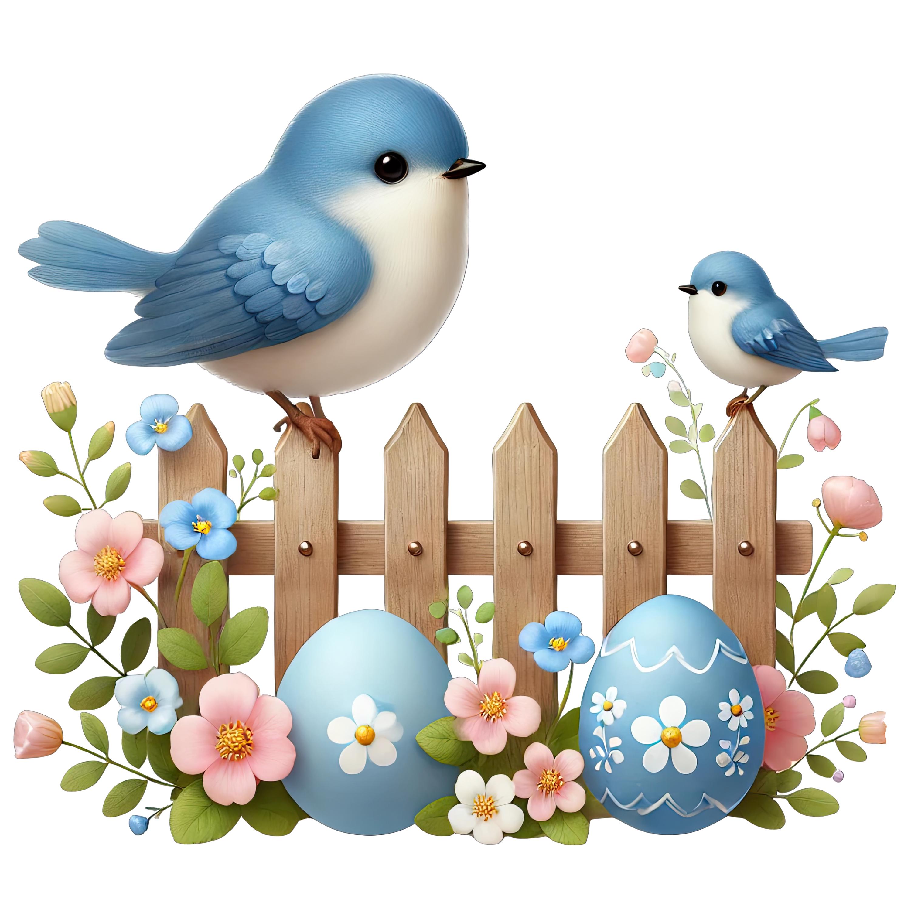 Easter Clipart,easter Spring Png,easter Clipart Bundle,easter Egg,cute ...