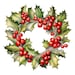 Christmas Wreath Clipart, Merry Christmas,holly Wreath Clipart,merry ...