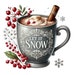Christmas Hot Chocolate Clipart, Watercolor Hot Cocoa,hot Chocolate ...