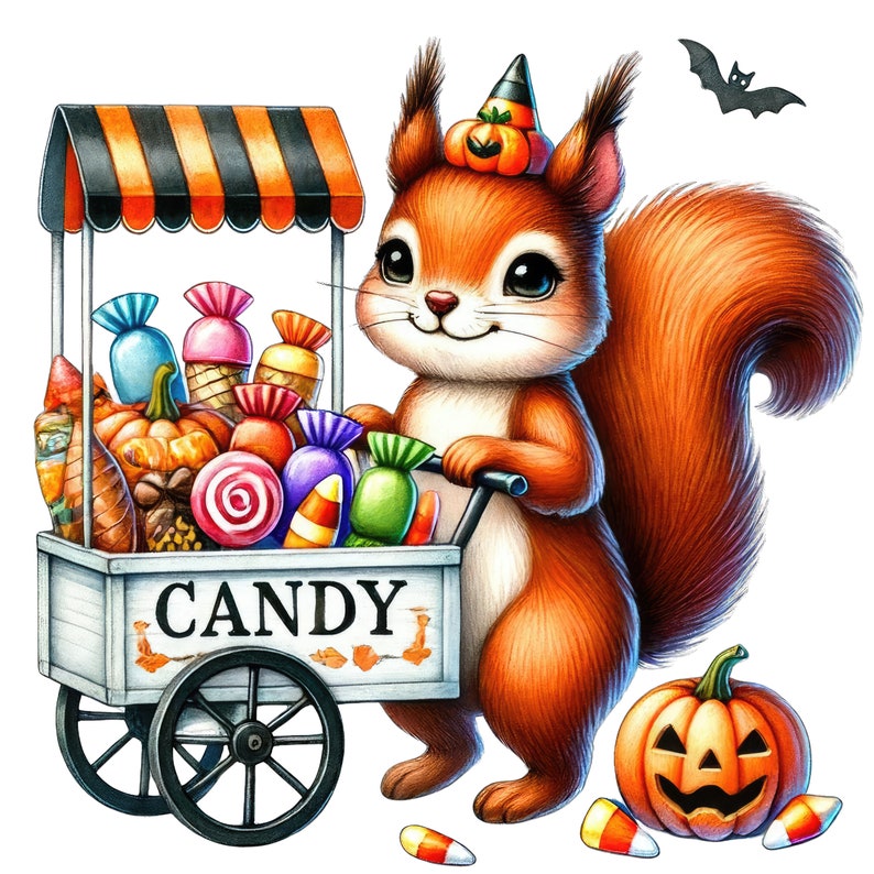 Halloween Candy Clipart, Sweet Dessert Graphics, Halloween Food Png ...