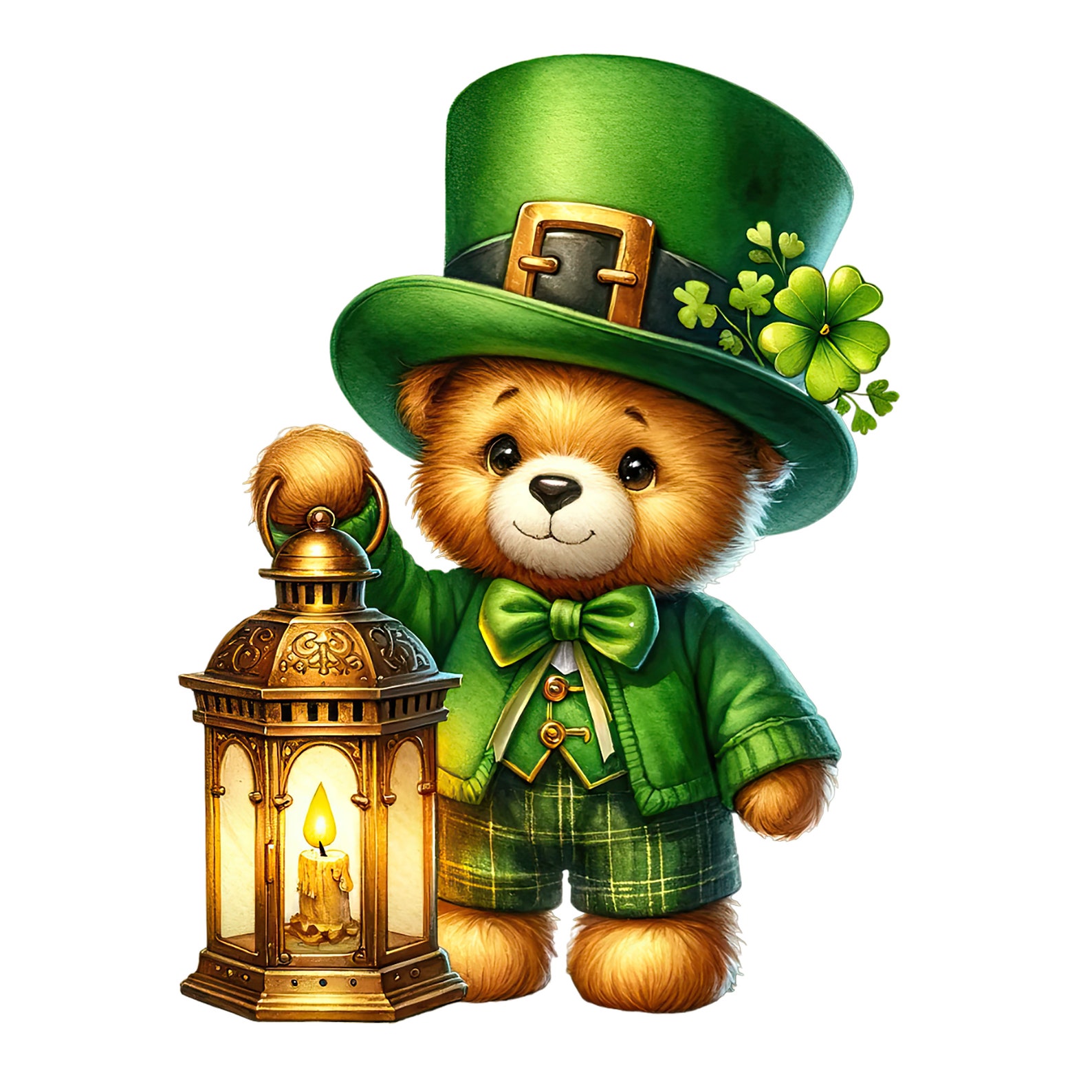 St Patrick Teddy Bear Clipart, St Patrick Clipart, St Patrick Png, St ...