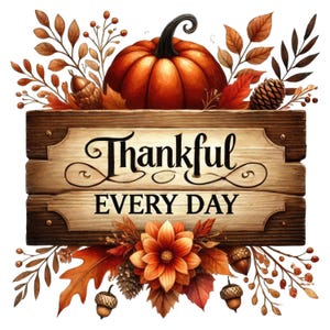 Watercolor Hello Fall Sign Clipart: Pumpkin & Autumn Leaves (digital ...