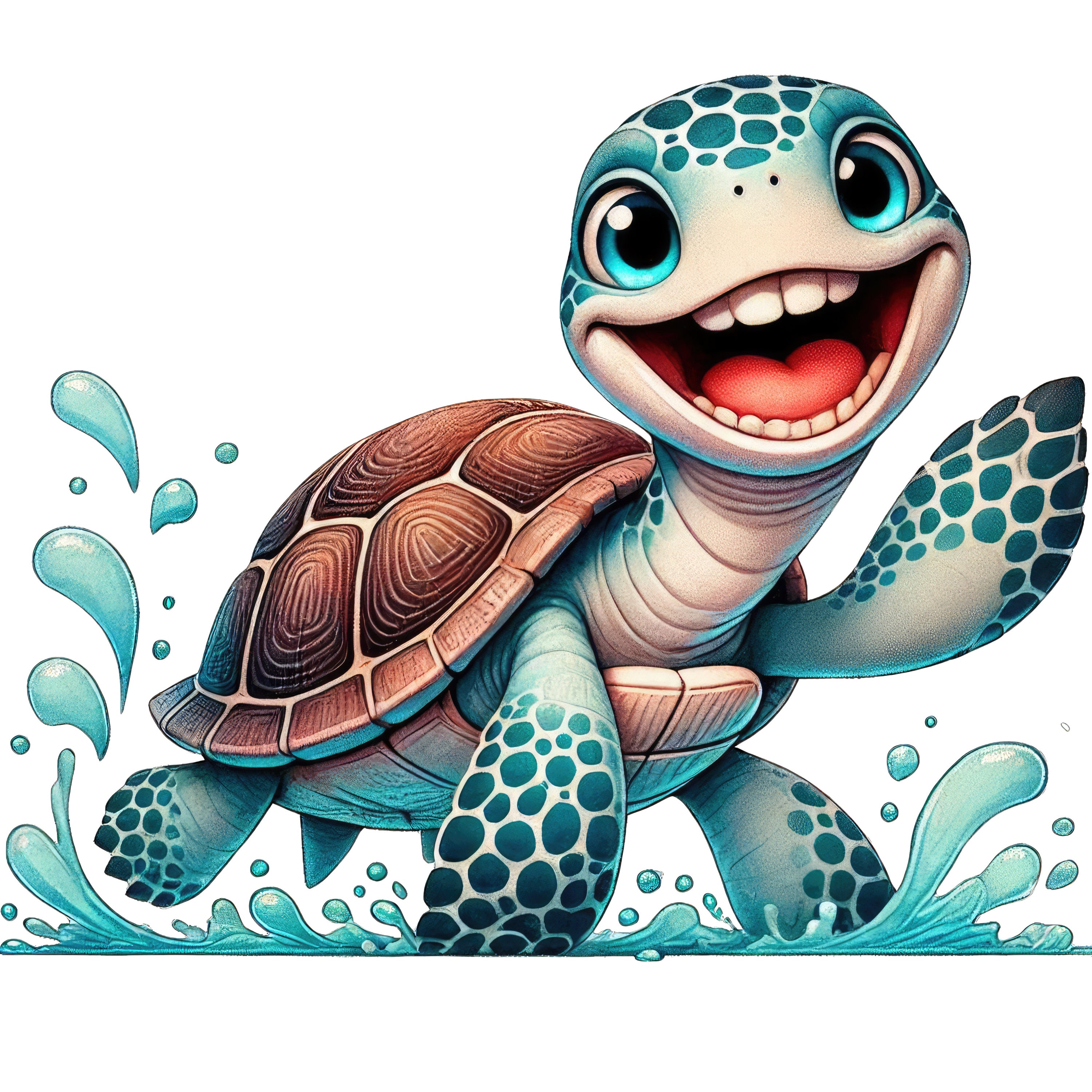 Funny Animals Clipart, Smiling Animals Clipart, Baby Animals Clipart ...