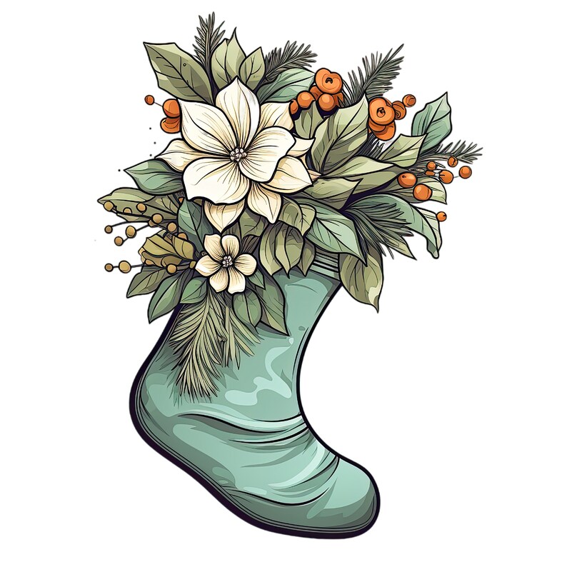 Christmas Watercolor Clipart, Winter Holidays Watercolor Png, Christmas ...