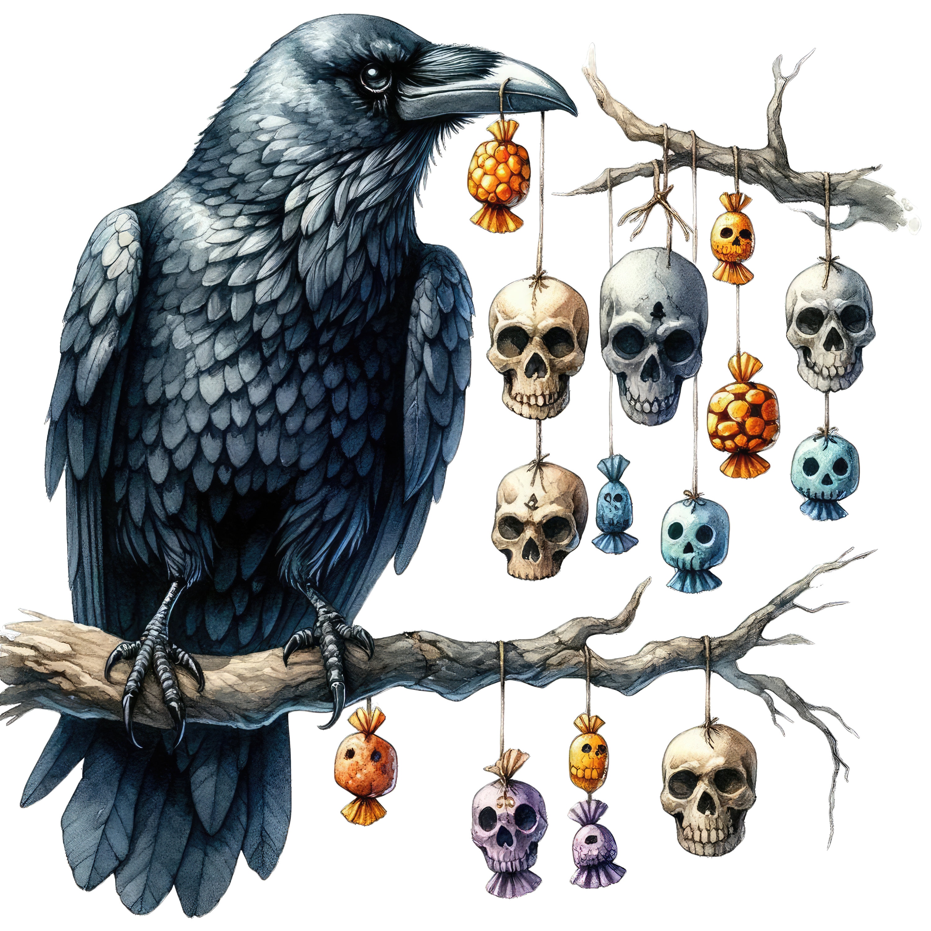 Halloween Candy Clipart, Sweet Dessert Graphics, Halloween Food Png ...