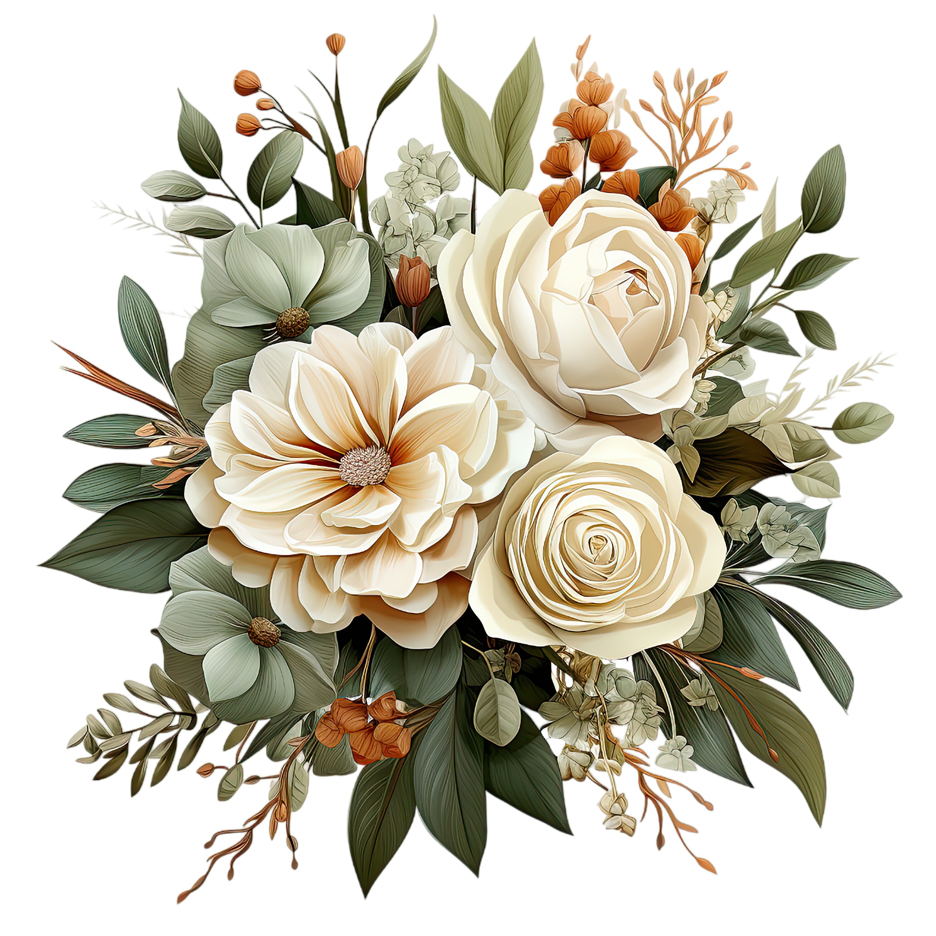 Christmas Watercolor Clipart, Winter Holidays Watercolor Png, Christmas ...