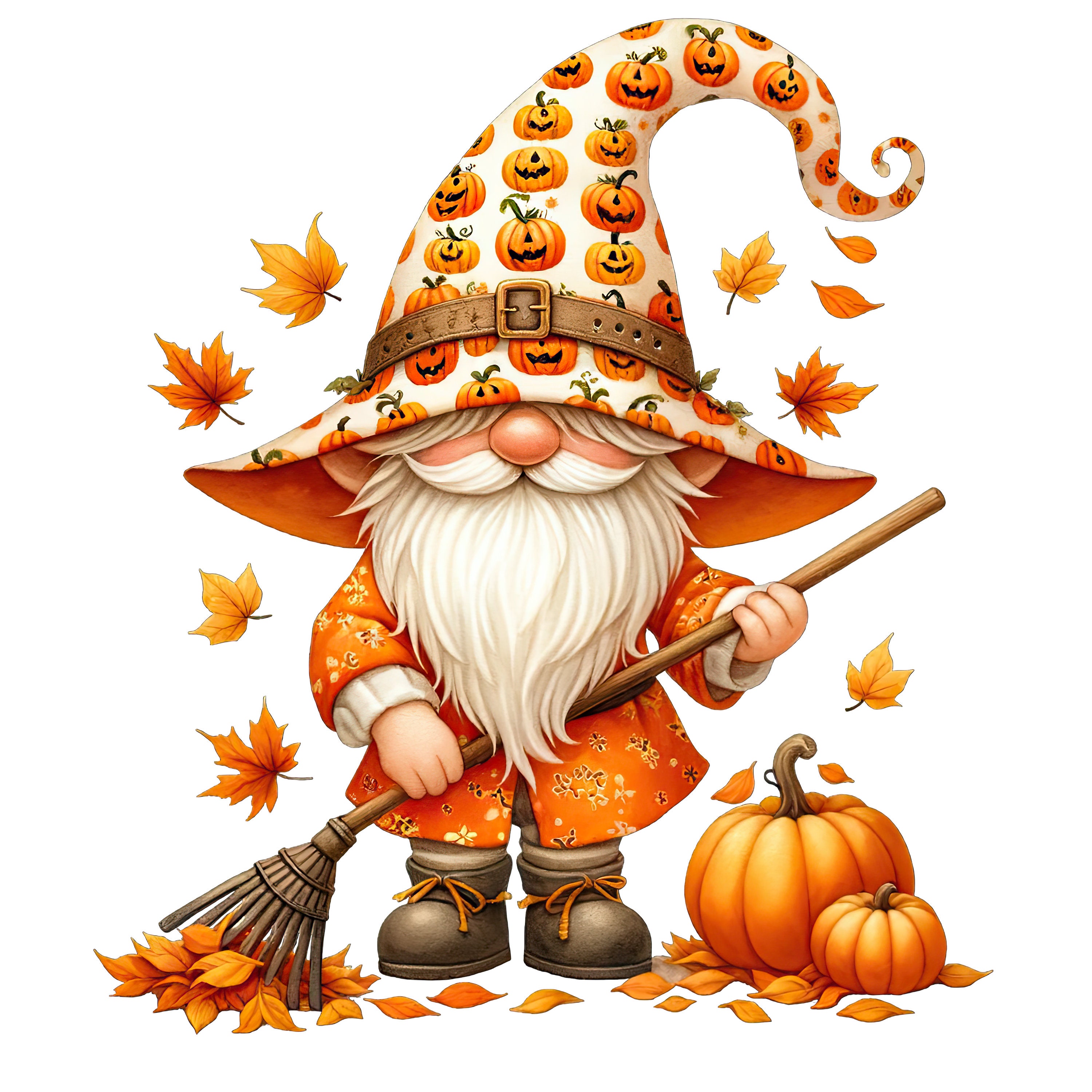 Autumn Gnome Clipart: Fall Season PNG Bundle (digital Download) - Etsy
