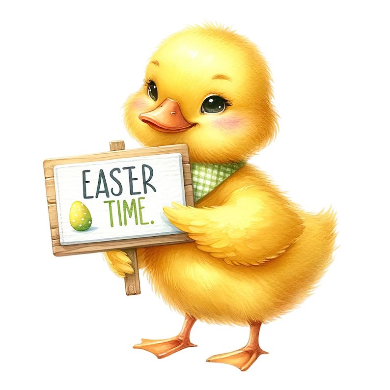 Easter Ducklings Clipart, Duckling Images, Cute Easter Duckling ...