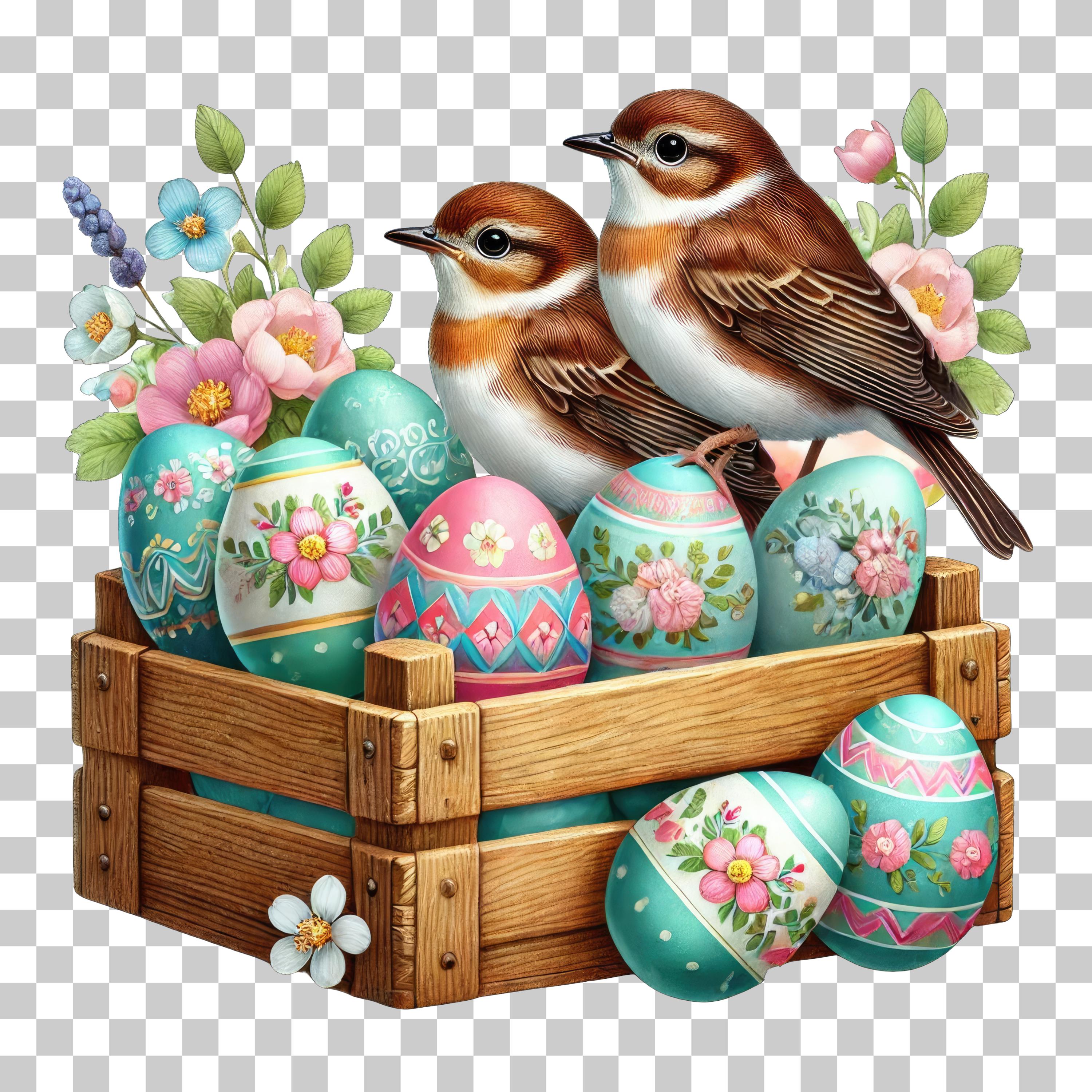 Easter Clipart,easter Spring Png,easter Clipart Bundle,easter Egg,cute ...