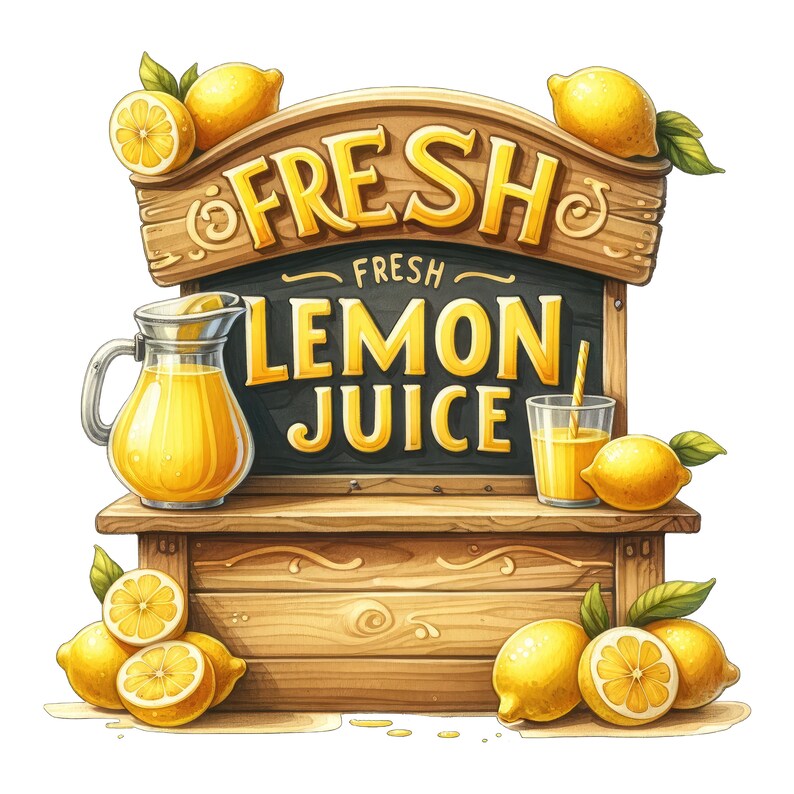 Juice Shop Clipart, Watercolor Shop Png, Fruit Shop Clipart, Juice ...