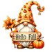 Autumn Gnome Clipart: Fall Season PNG Bundle (digital Download) - Etsy