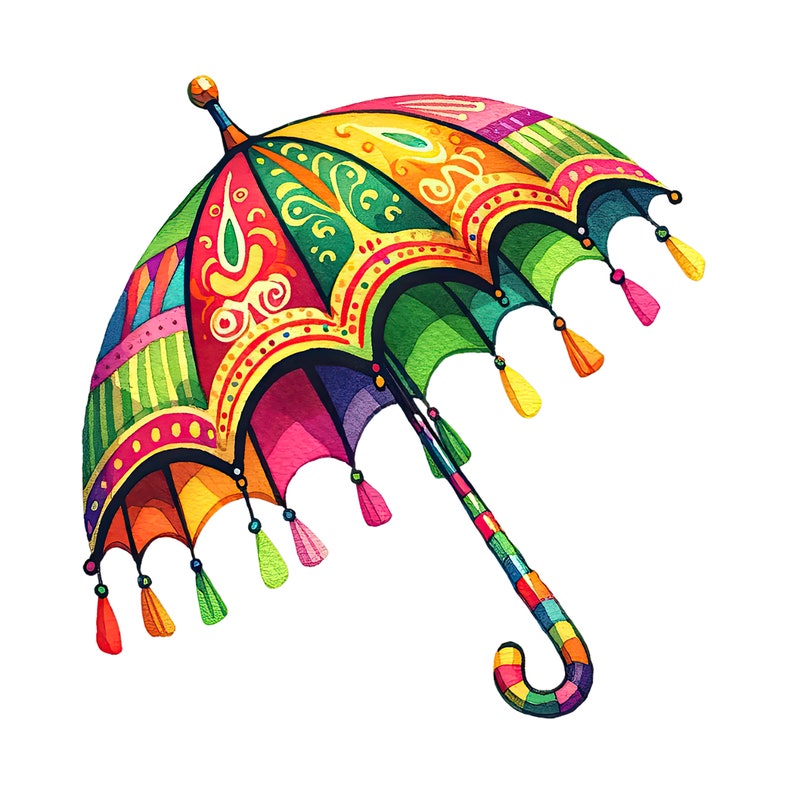 Watercolor Mardi Gras Clipart Bundle: New Orleans Carnival PNG (digital ...