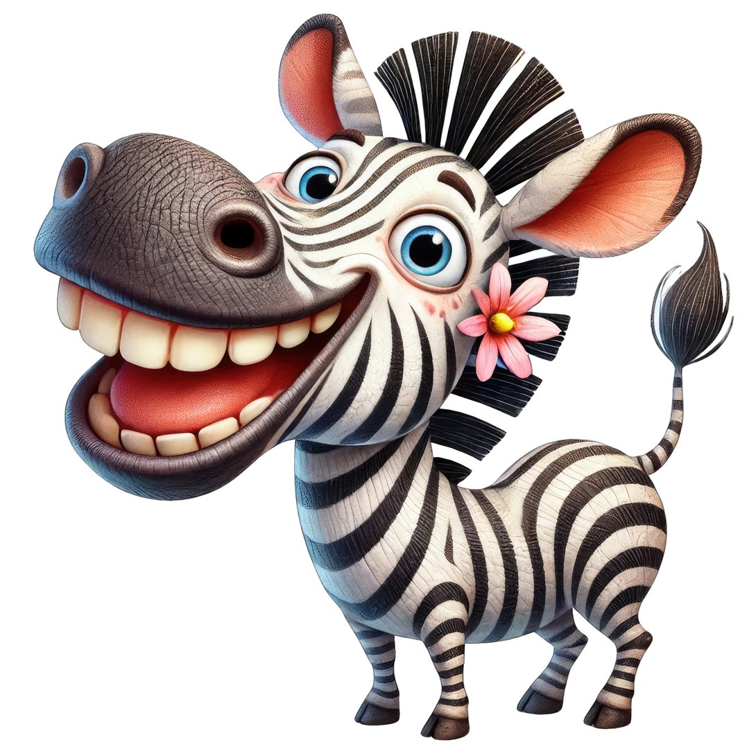 Funny Animals Clipart, Smiling Animals Clipart, Baby Animals Clipart ...