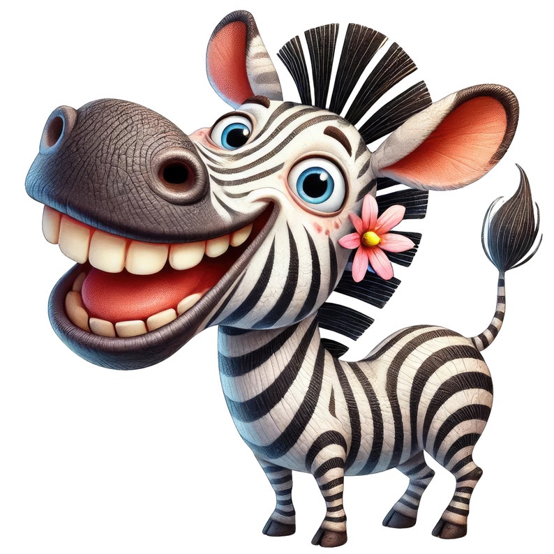 Funny Animals Clipart, Smiling Animals Clipart, Baby Animals Clipart ...