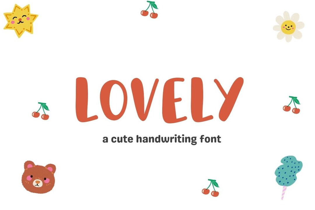 Handwritten Font Goodnotes Simple Font Study Digital Note Cute Font ...