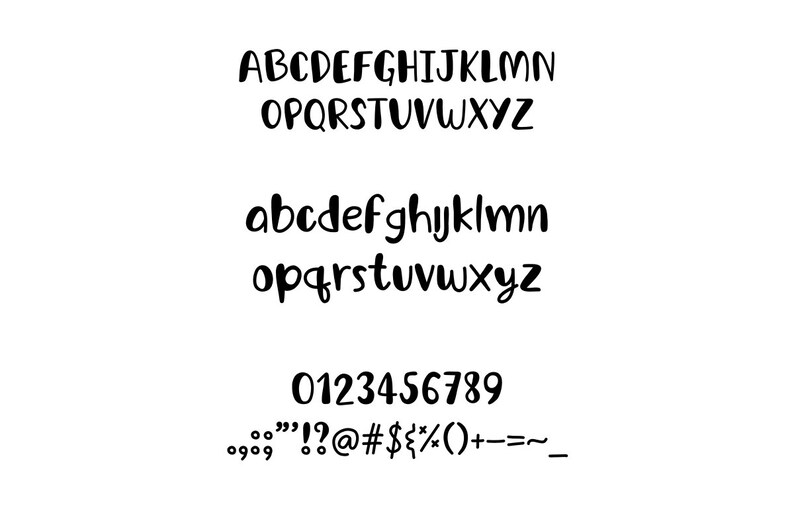 Handwritten Font Goodnotes Simple Font Study Digital Note Cute Font ...