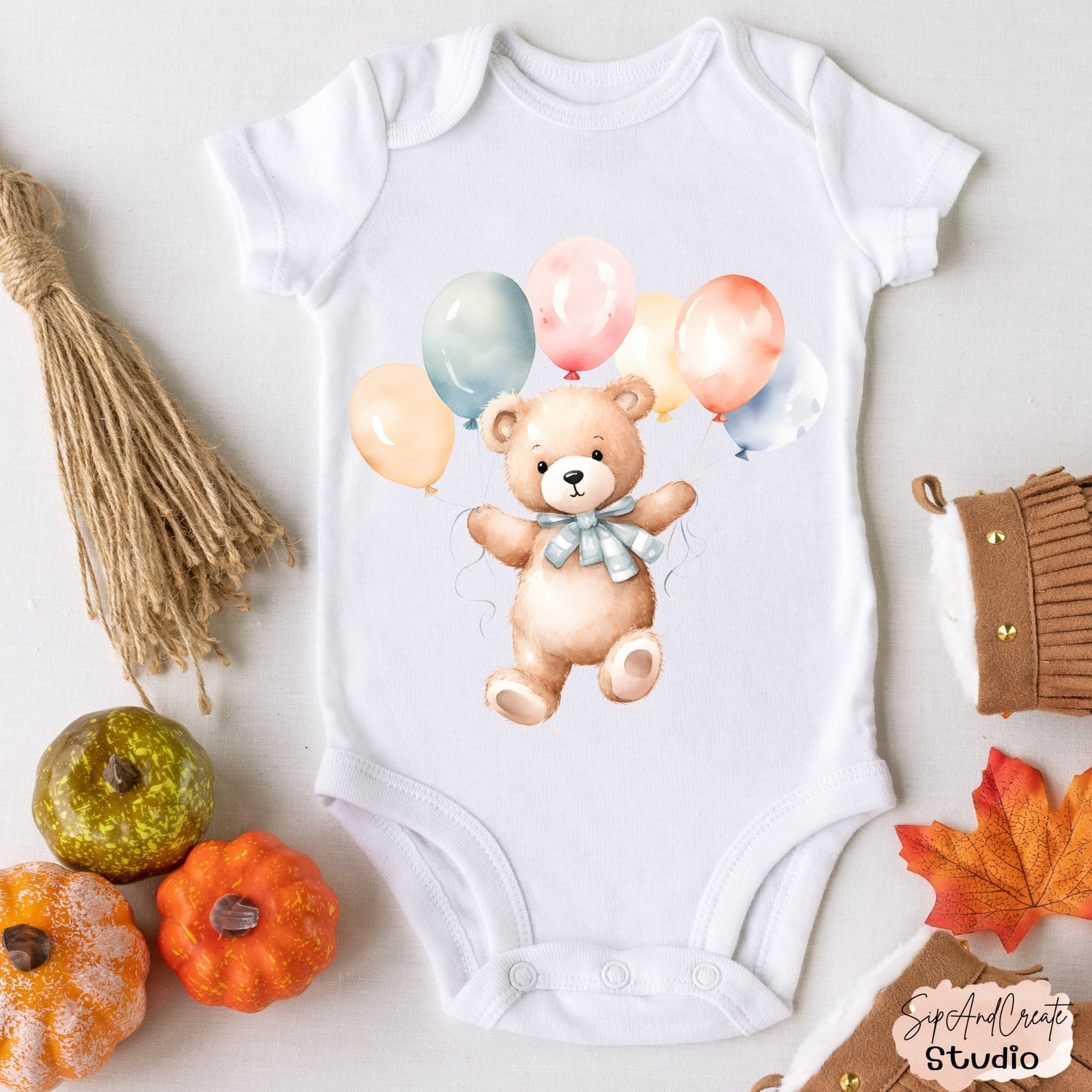 Teddy Bear Baby Shower, Teddy Bear Pattern, Baby Shower Watercolor ...