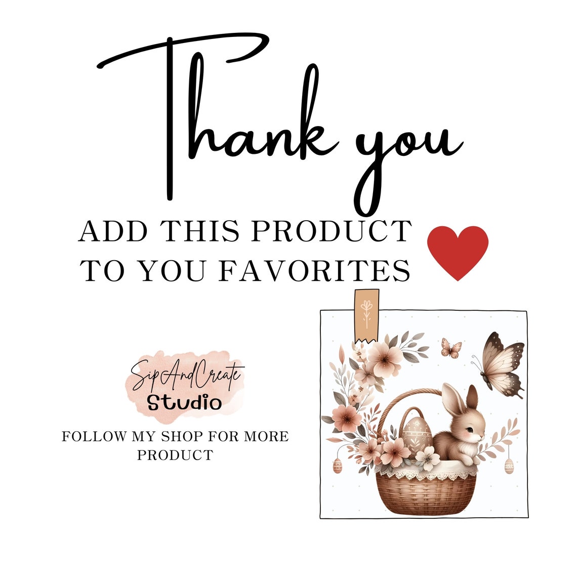 Boho Easter Bunny Clipart Bundle, Watercolor Rabbit & Floral Elements ...