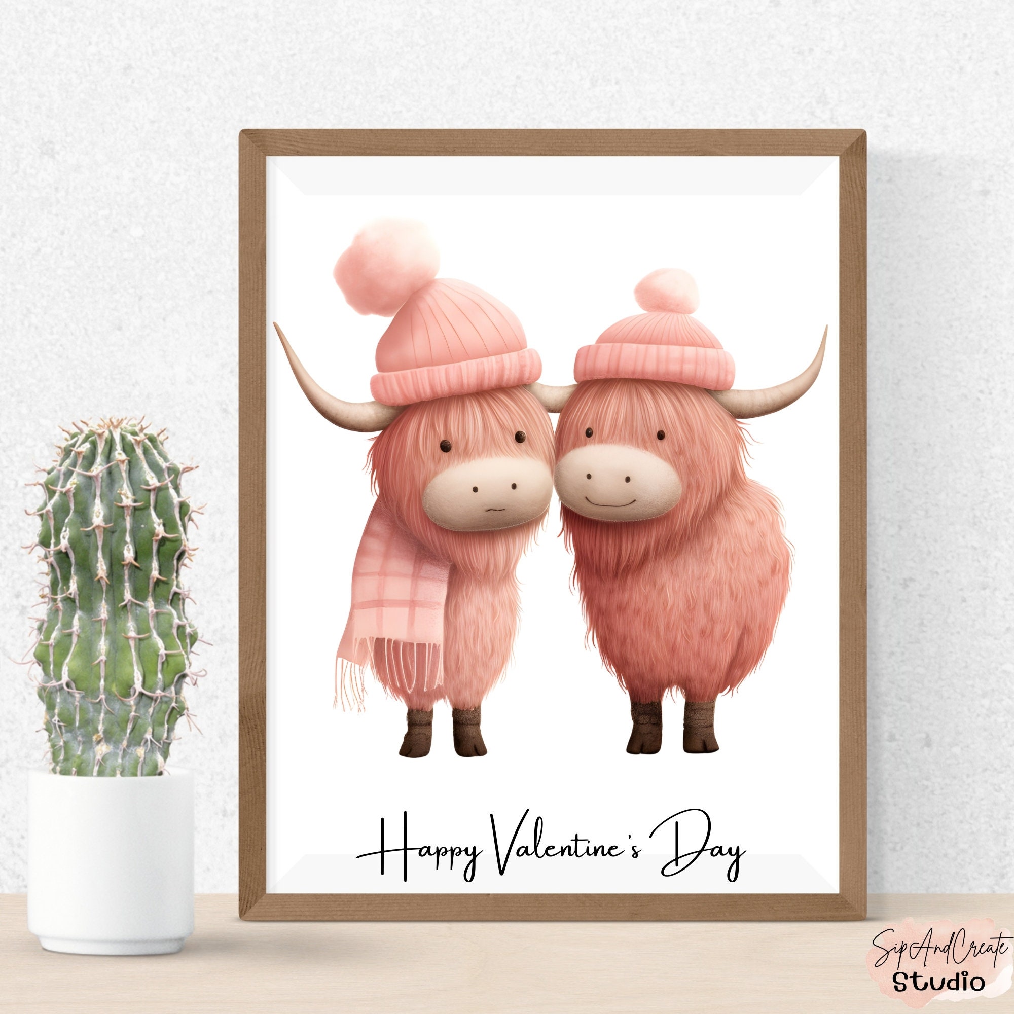 Animal Couple Clipart, Animal Watercolor Clipart, Animal Valentine PNG ...