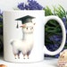 Cute Animal Graduation Clipart, Watercolor Nursery Decor for Preschool ...