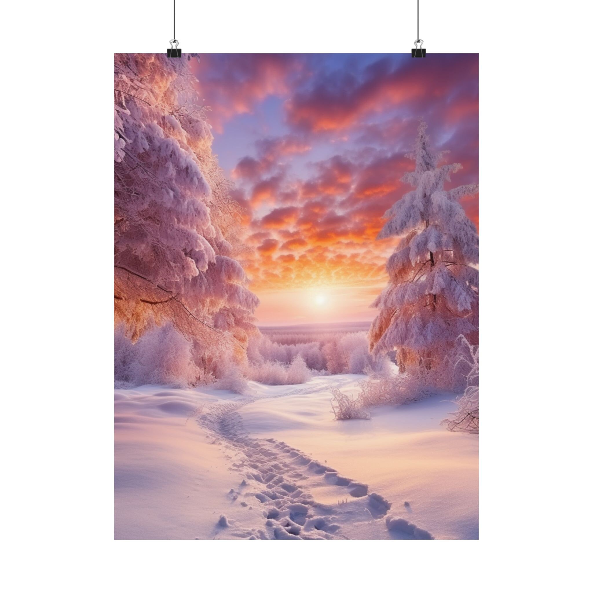 Wonderful Winter Wonderland Poster - Etsy