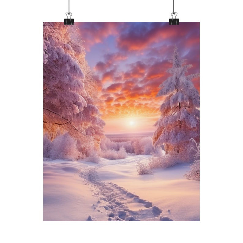 Wonderful Winter Wonderland Poster - Etsy