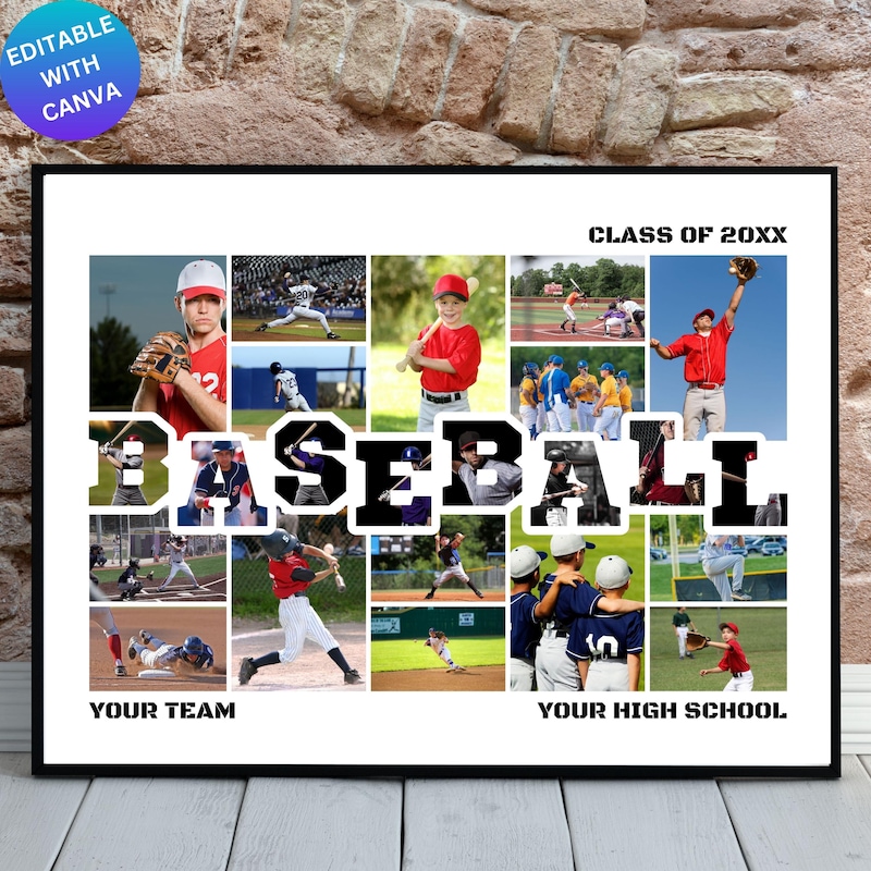 Baseball Frame - Etsy