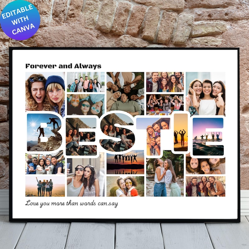 Best Friend Frame - Etsy