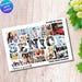 Senior Photo Collage Template: Graduation Keepsake (digital Download ...
