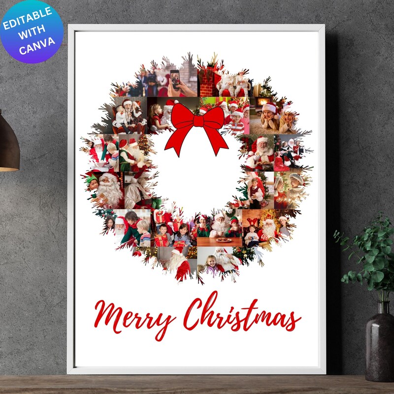 Picture Frame Wreath - Etsy