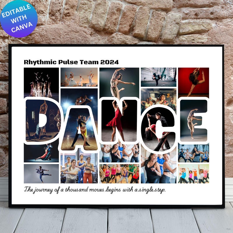 Dance Word Photo - Etsy