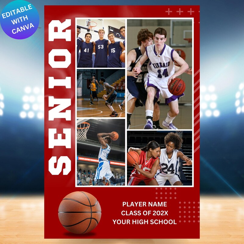 Basketball Poster - Etsy