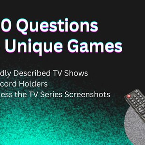 TV Shows Trivia Game: Comedy Series Quiz (printable & Presentation) - Etsy