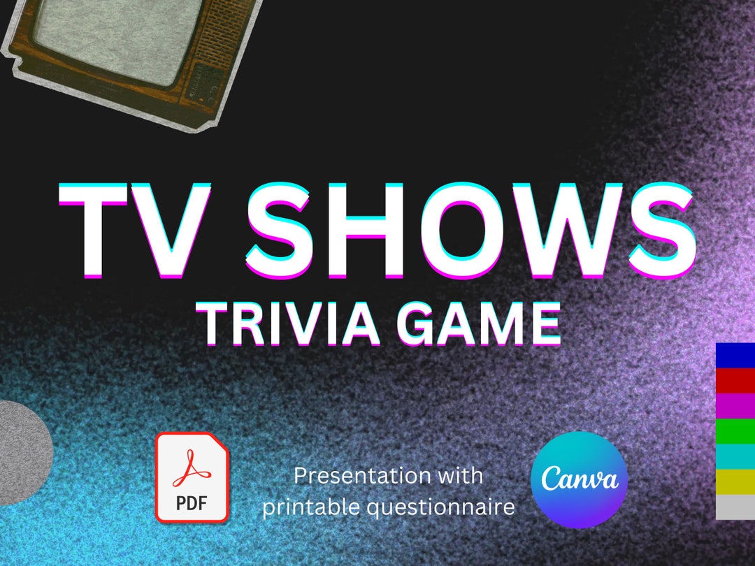 TV Shows Game | Television Game | TV Series Game Quiz | Comedy TV Show ...