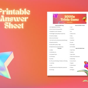 2000s Party Game | Y2K Party | Y2K Music Game | 2000s TV Shows Trivia ...