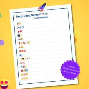 Emoji Song Game | Emoji Game | Emoji Pictionary | Emoji Song Quiz ...